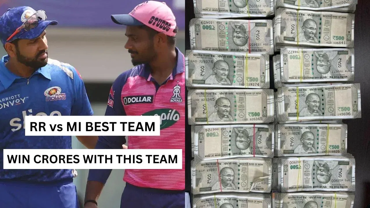 Rr Vs Mi Dream11 Prediction Today Match 38 Ipl 2024